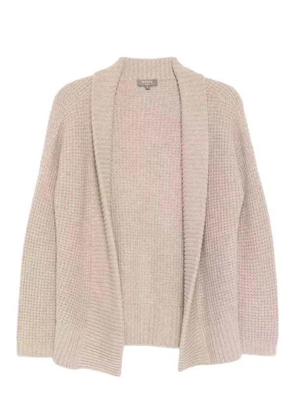 N.peal Moss-stitch Cardigan - Neutrals