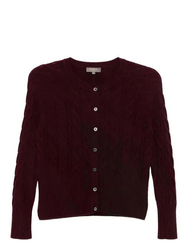 N.peal Myla Cardigan - Red