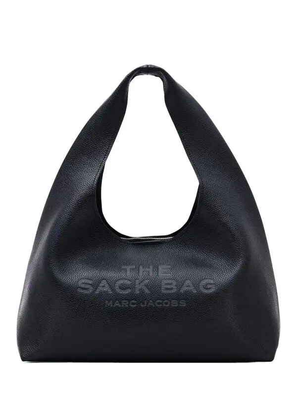 Marc Jacobs The Sack Leather Handbag - Black
