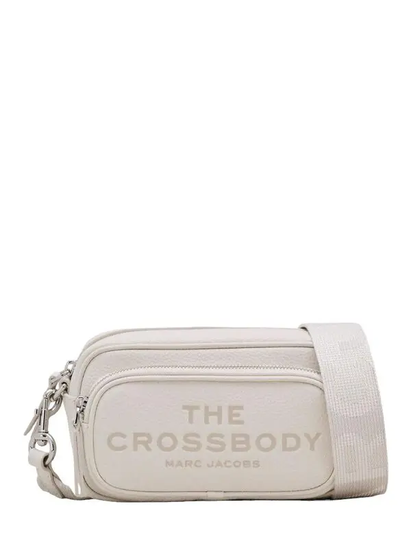 Marc Jacobs The Crossbody Leather Shoulder Bag - White