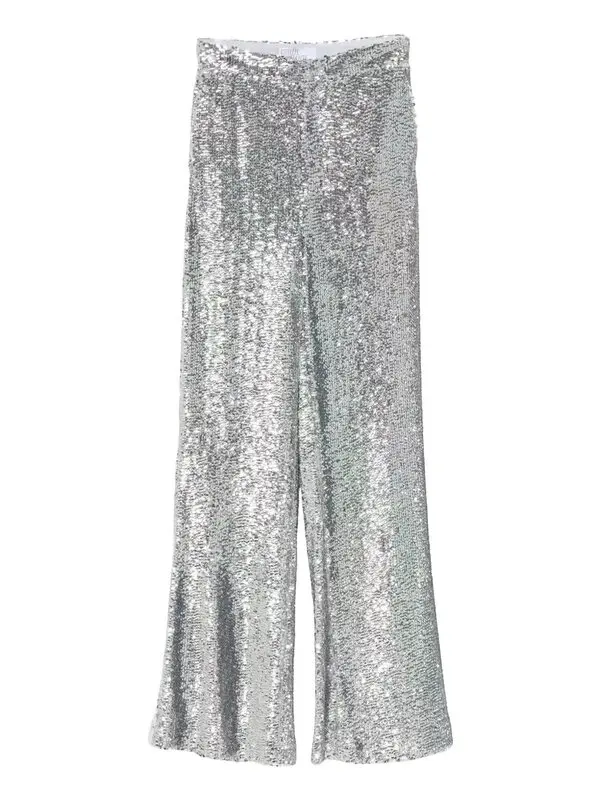 Giuseppe Di Morabito Sequinned Trousers - Silver