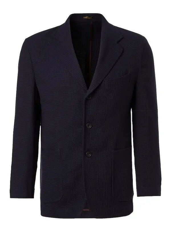 Rubinacci Wool Blazer - Blue