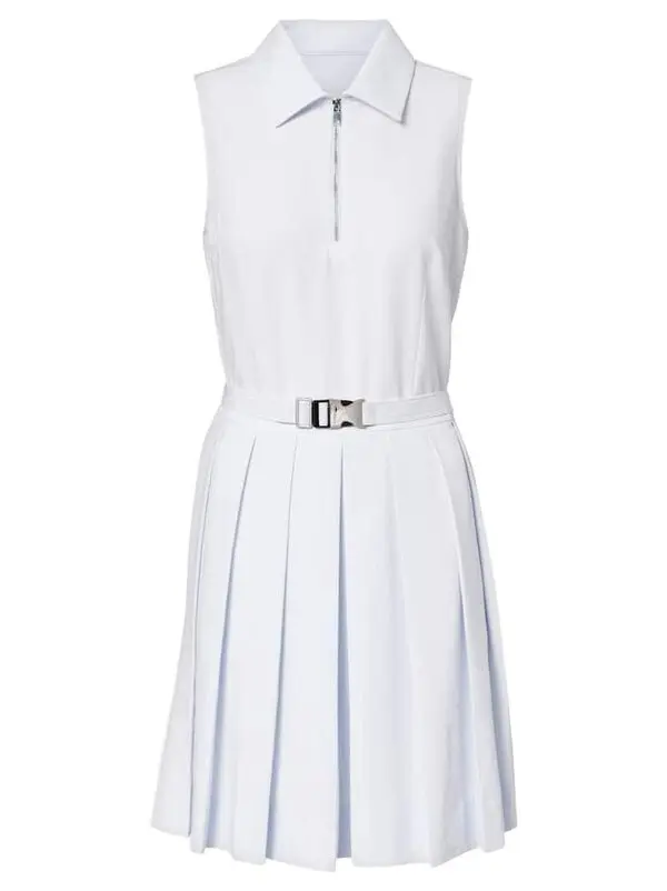 Tory Burch T Monogram Jacquard Tennis Dress - Blue