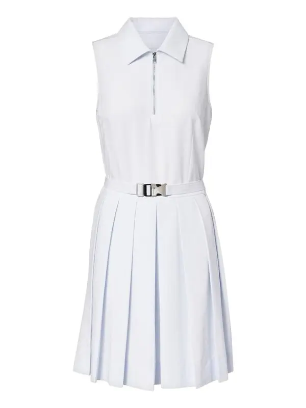 Tory Burch T Monogram Jacquard Tennis Dress - Blue