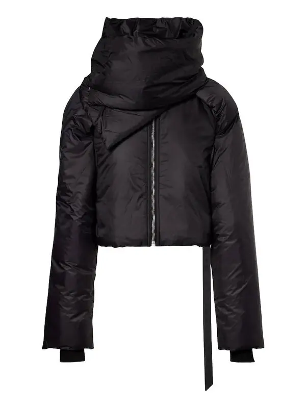 Rick Owens Convertible Puffer Jacket - Black