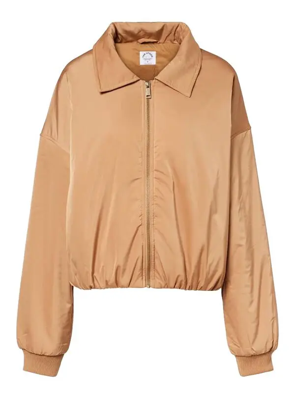 The Upside Carlotta Bomber Jacket - Beige