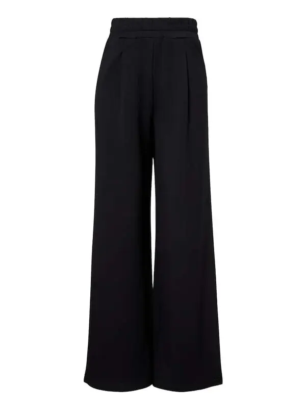 Varley Extra Wide Leg Jersey Pants - Black