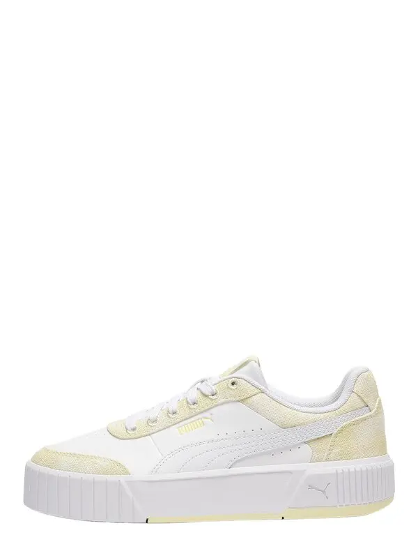 PUMA Carina Mia Acid Wash Sneakers - White