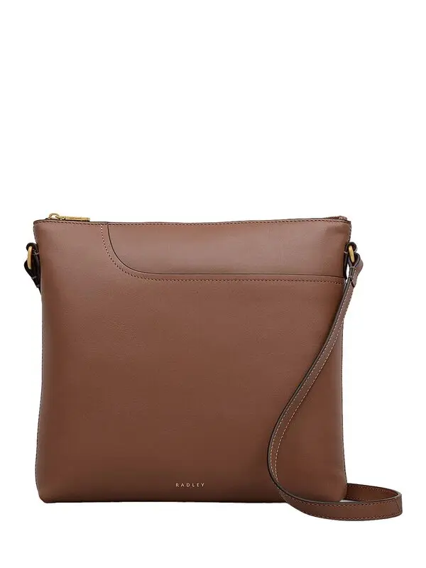 RADLEY Pockets Ziptop Crossbody Bag - Saddle