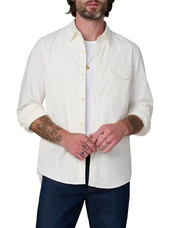 Joe's Jeans The Reynolds Workwear Button-up Shirt - Coconut Milk