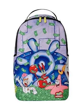 SPRAYGROUND Spongebob Crew Money Bath Dlxr Backpack - Multicolor