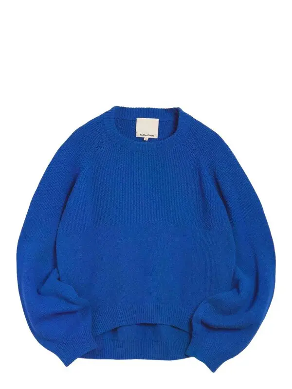 You Must Create Bellow Sweater - Blue