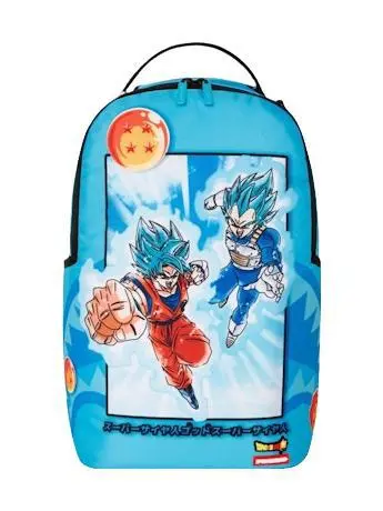 SPRAYGROUND Dragon Ball Z Super Saiyan Goku And Vegeta Backpack - Multicolor