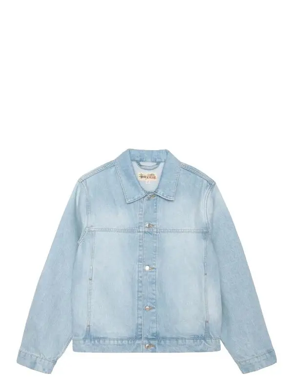 StÜssy Denim Trucker Jacket - Light Wash