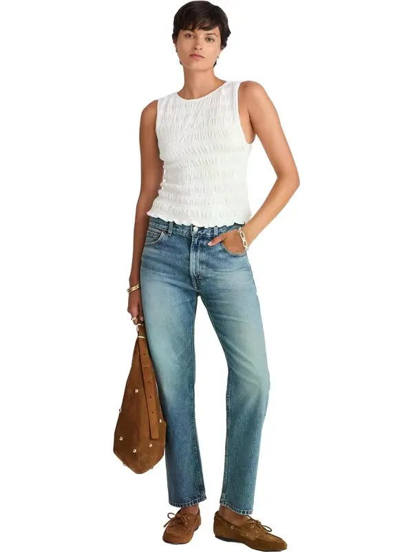 Madewell The Low-slung Taper Jean - Atlin Wash
