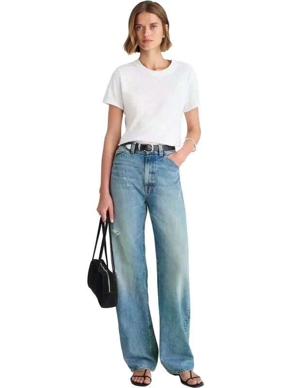 Madewell The Tall Balloon Jean - Dobbins Wash