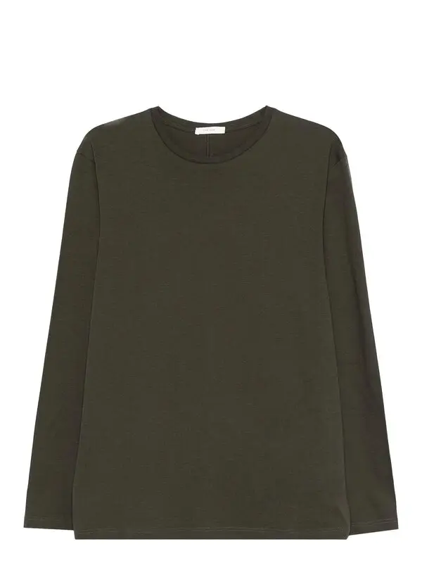 THE ROW Leon Long-sleeve T-shirt - Green