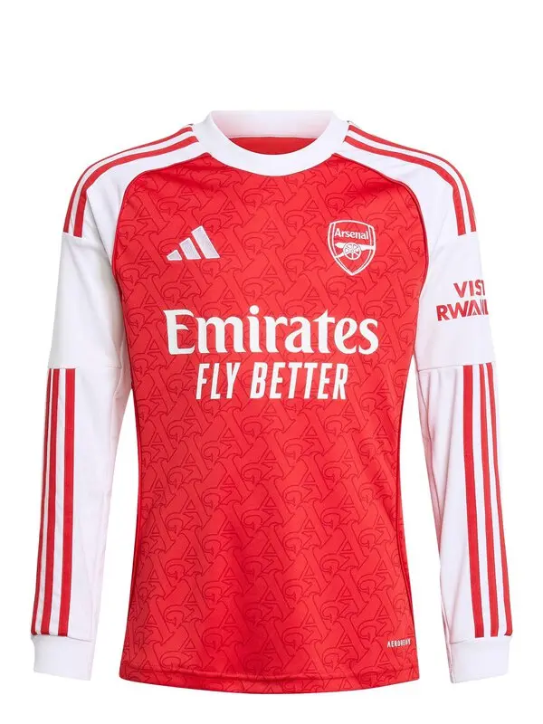 Adidas Arsenal 25/26 Long Sleeve Home Jersey - Red