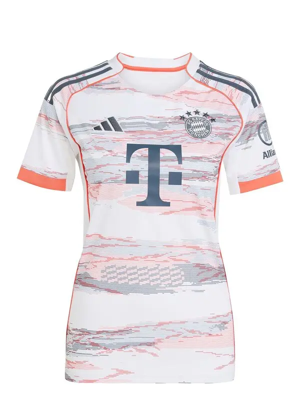 Adidas Fc Bayern 25/26 Away Jersey - White
