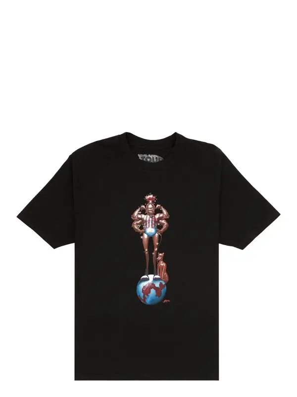 CACTUS JACK BY TRAVIS SCOTT Utopia Is In Detroit Tee - Black