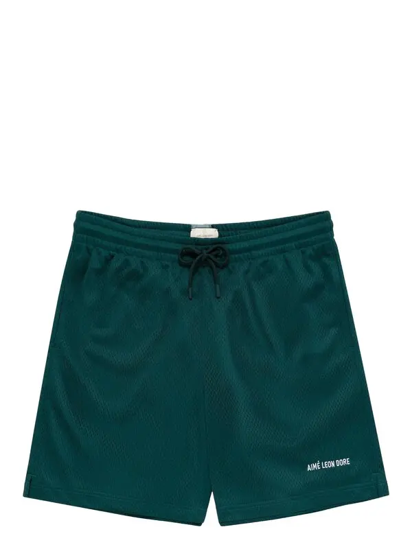 Aimé Leon Dore Logo Gym Short - Green
