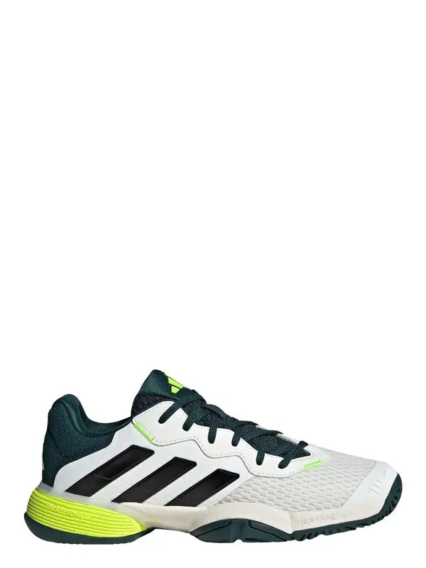 Adidas Barricade J Athletic Shoe - White
