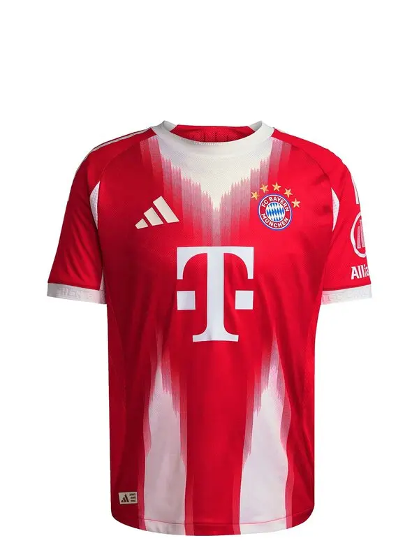 Adidas Fc Bayern 25/26 Home Authentic Jersey - Red