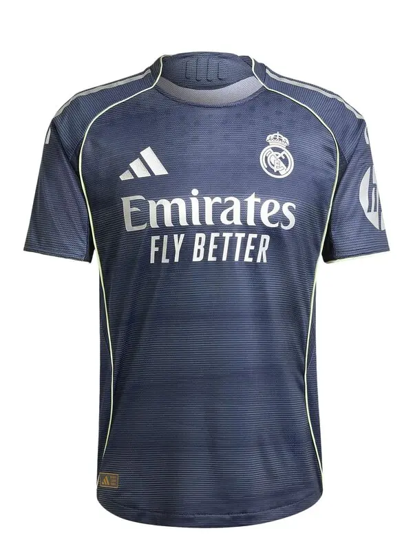 Adidas Real Madrid 25/26 Away Authentic Jersey - Blue