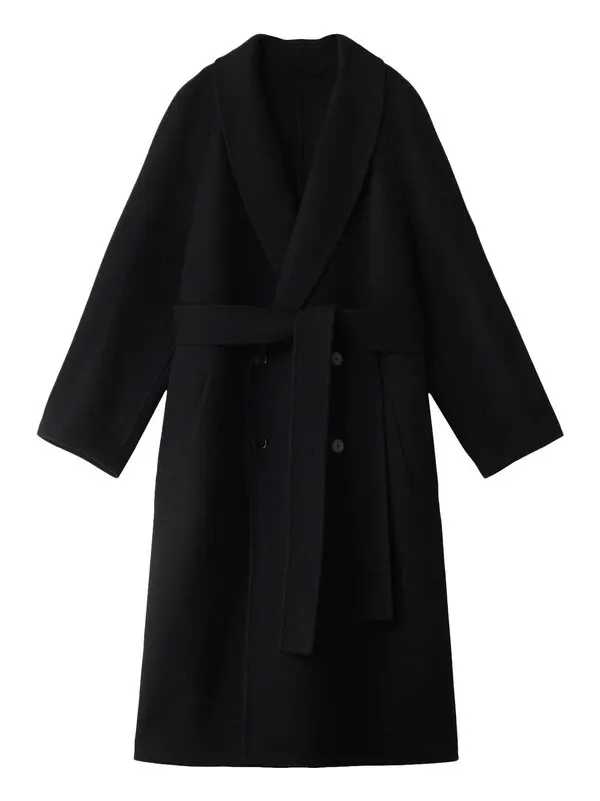 THE ROW Ferro Coat - Black
