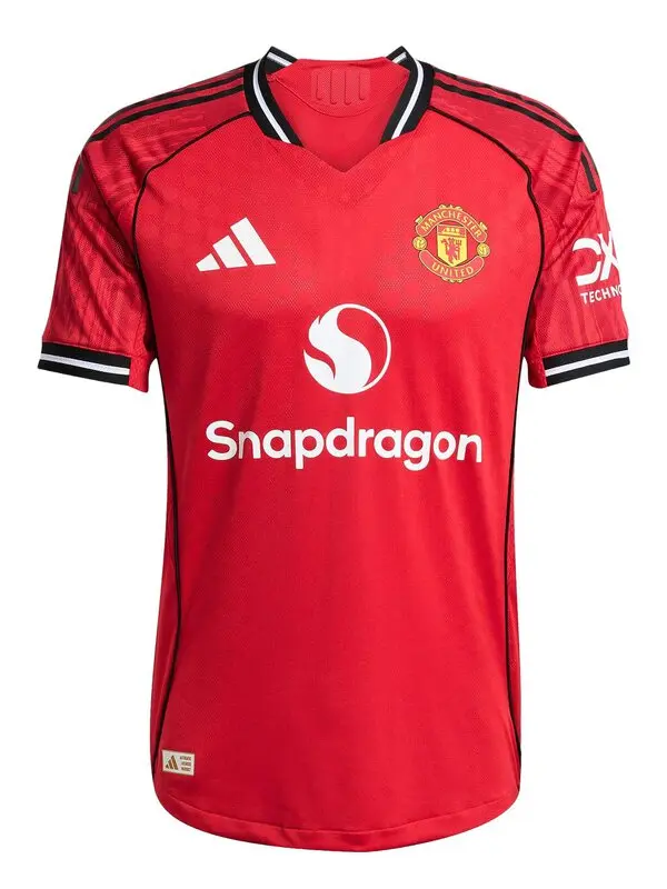 Adidas Manchester United 25/26 Home Authentic Jersey - Red