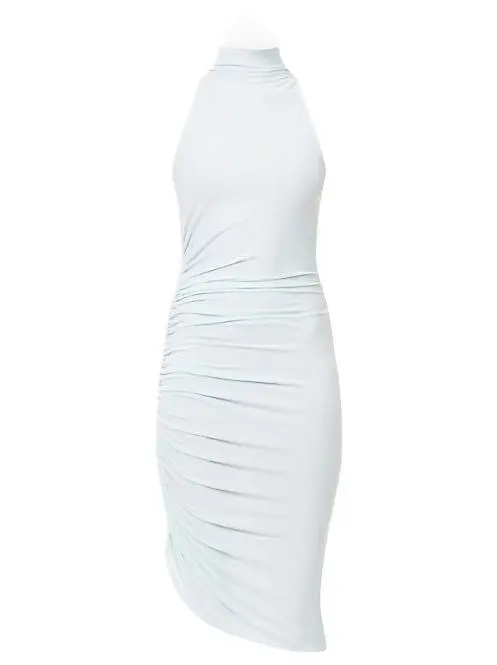 Jacquemus Stretch-jersey Midi Dress - Light Blue