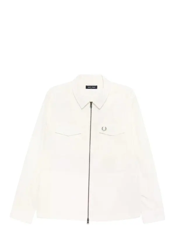 Fred Perry Zip-up Jacket - Neutrals
