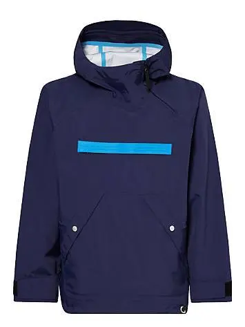 Stone Island Pertex Marina Logo-print Waterproof Jacket - Blue
