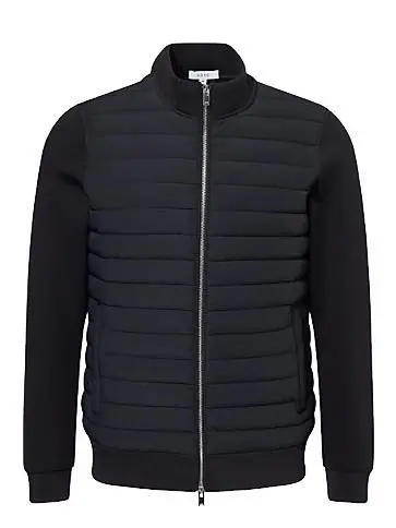 ARNE Hybrid Quilted Shell Jacket - Black