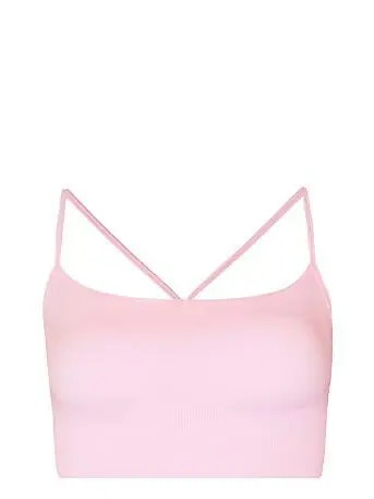 Sweaty Betty Spirit Restored Seamless Yoga Bra - Nerine Pink