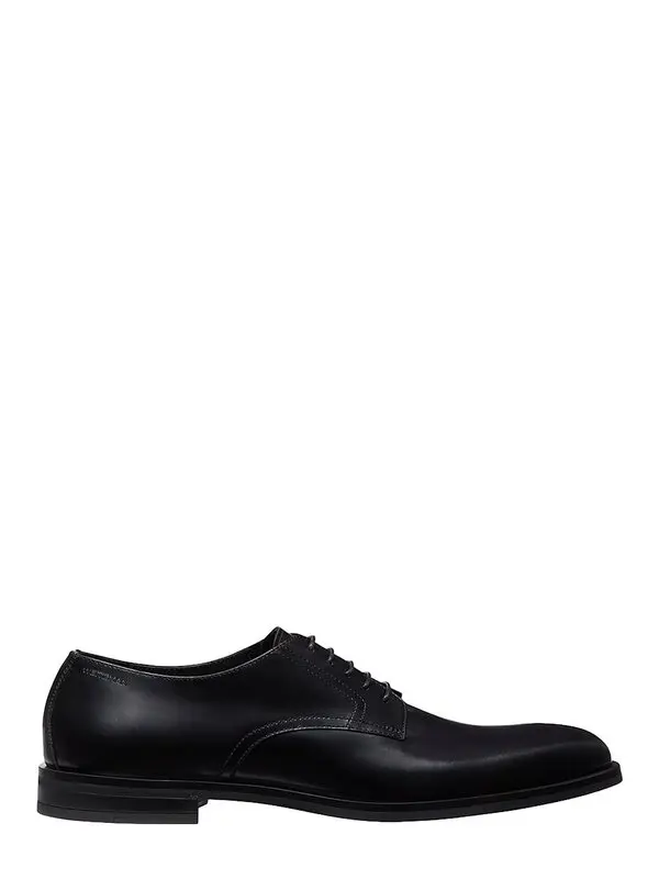 STUART WEITZMAN Club Calfskin Derby Loafers - Black
