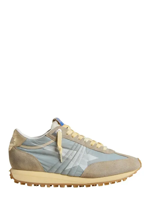 GOLDEN GOOSE Running Marathon Nylon Sneakers - Blue
