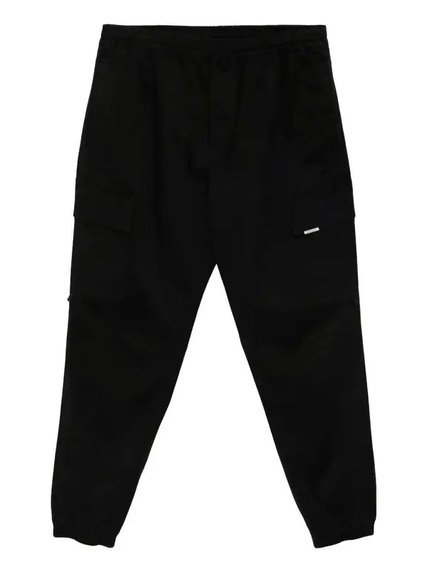 REPRESENT Cuffed Cargo Pants - Black