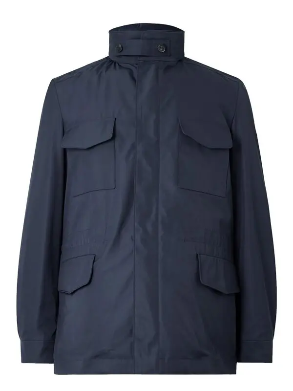Loro Piana Traveller Shell Jacket - Blue