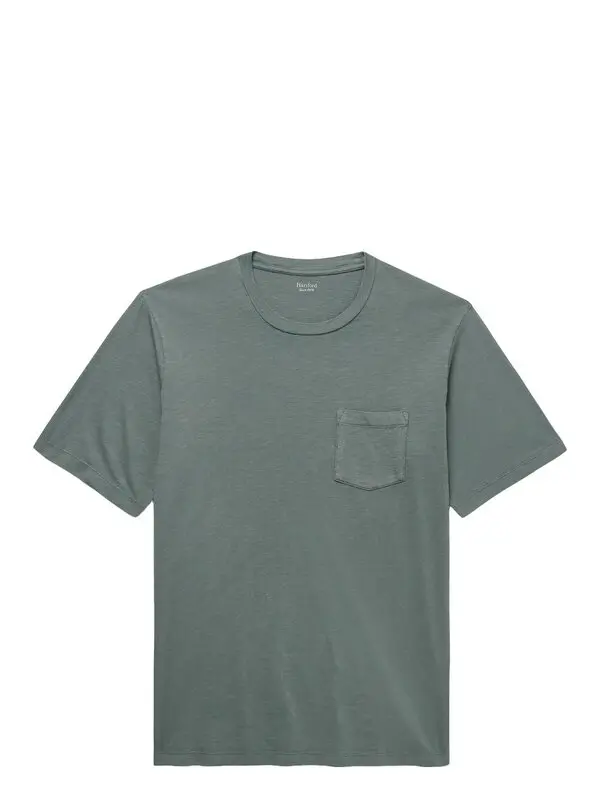 Hartford Cotton-jersey T-shirt - Green