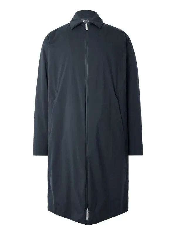Herno Padded Shell Car Coat - Black
