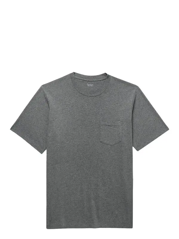 Hartford Cotton-jersey T-shirt - Gray