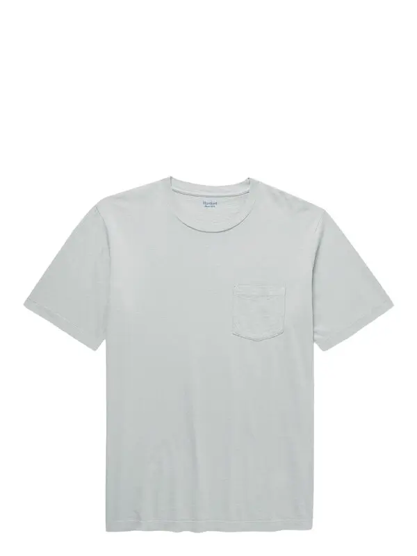 Hartford Cotton-jersey T-shirt - Gray