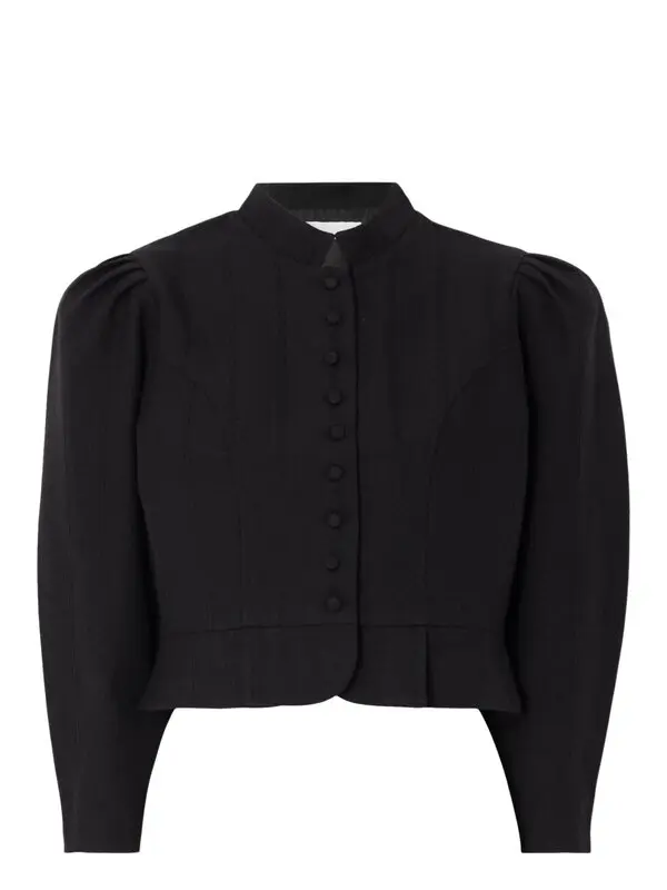 DESTREE Amoako Wool-twill Jacket - Black