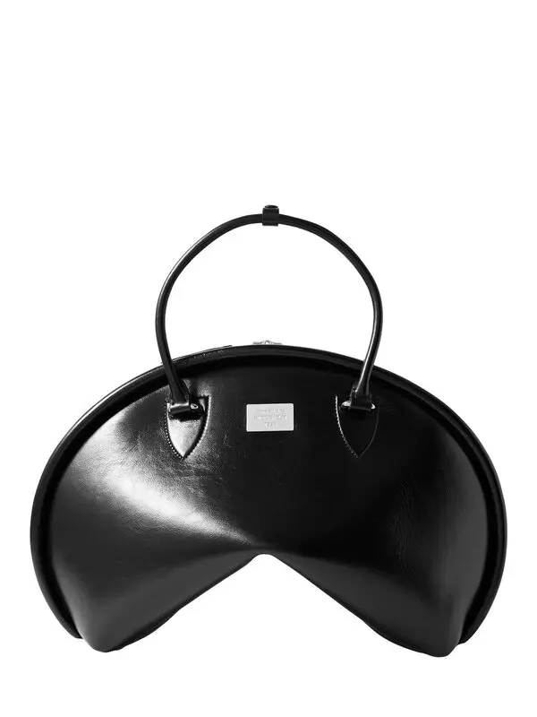 Acne Studios Leather Shoulder Bag - Black