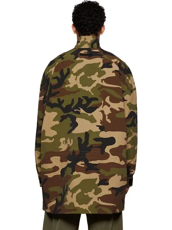 Fear Of God Military Mockneck Anorak - Brown