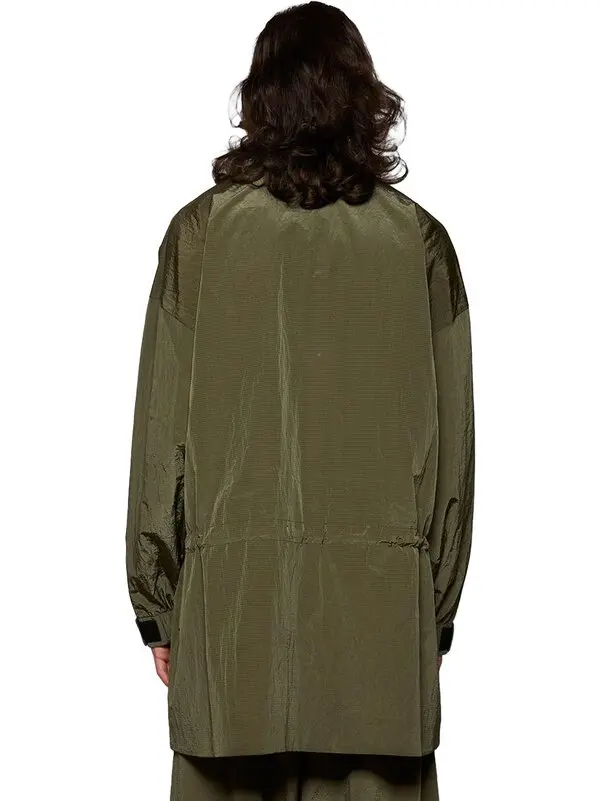Fear Of God Ripstop Mockneck Anorak - Green