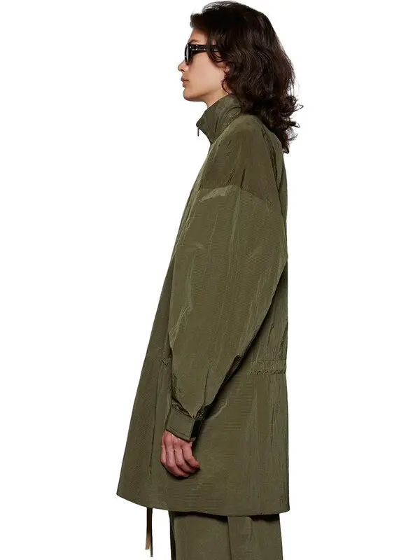 Fear Of God Ripstop Mockneck Anorak - Green