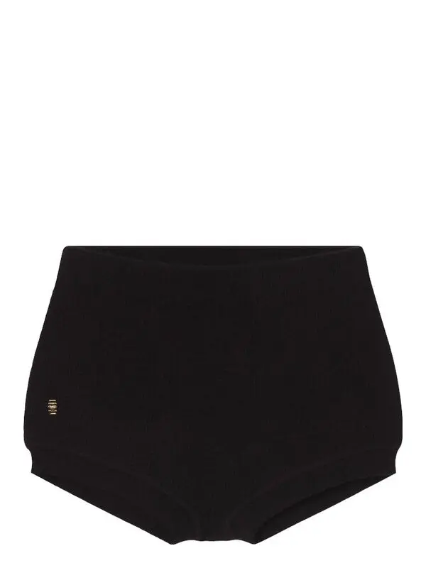 Eterne Rib Stitch Bloomer - Black