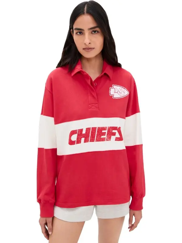 Junk Food Chiefs Rugby Shirt - Licorice/white